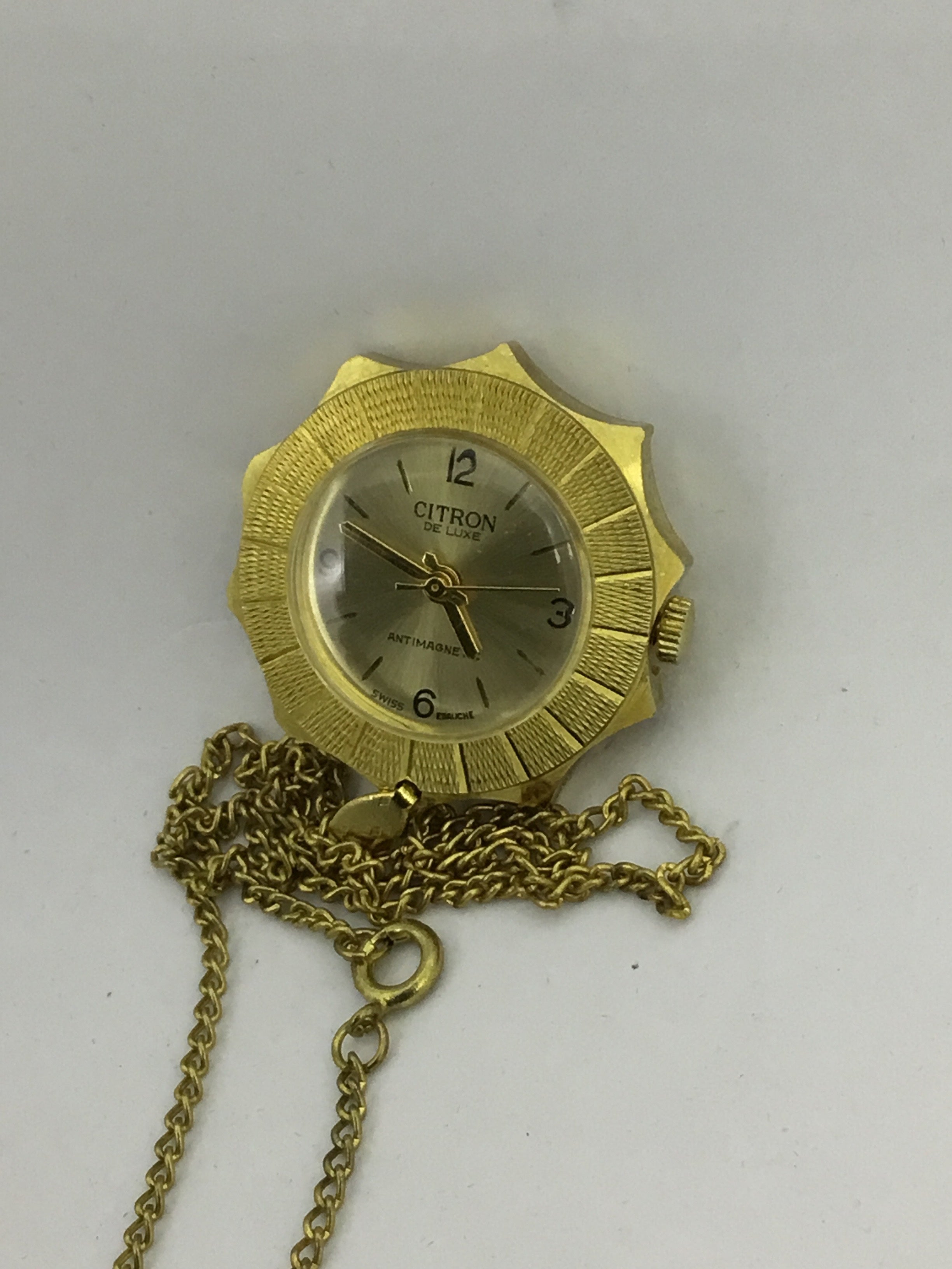 Citron Fob Watch | Just Seconds & Collectables